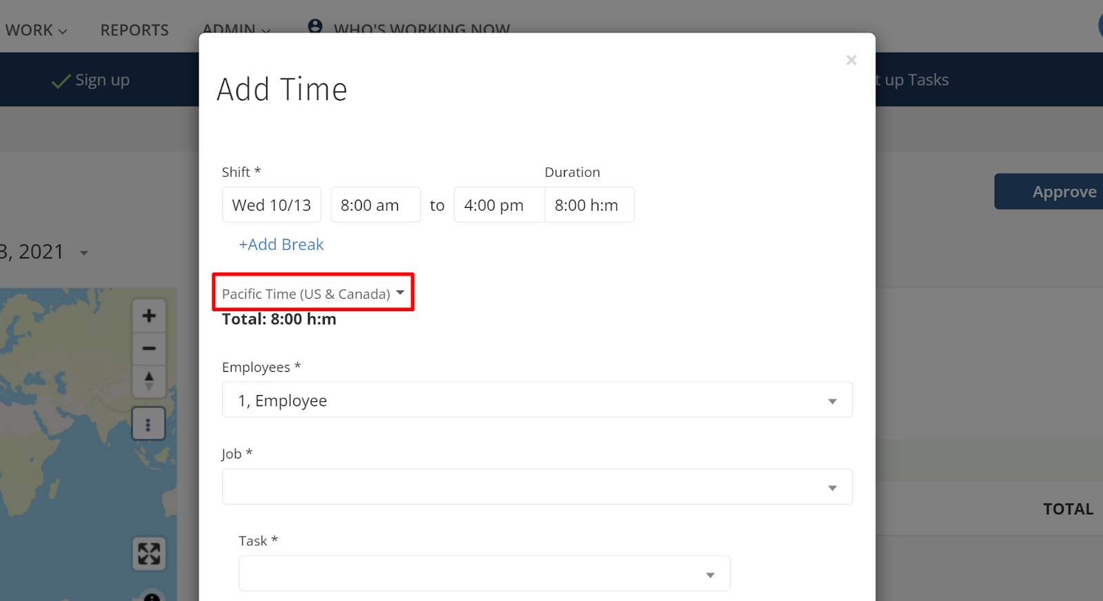 How to Use the Multi-Time Zone Feature